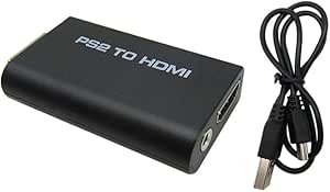 Amazon.com: Convertidor de vídeo PS2 a HDMI, adaptador AV / convertidor ...