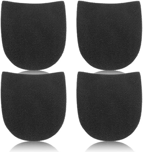 Bremorou 2 Pairs Shoe Heel Repair Boot Shoe Repair Rubber Heels Anti ...