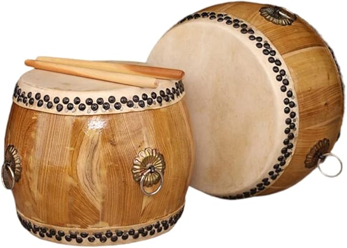 KAFELE Zarte Rindsledertrommeln Hand Clap Snare Drums Flache Trommeln ...