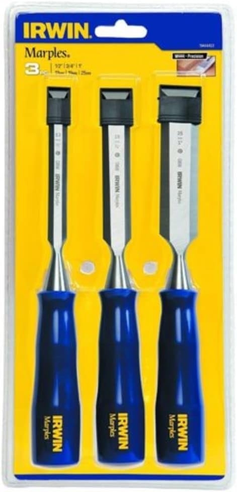 Irwin Marples Ms500W S/T B/E Chisel set(5) 10503428 : Amazon.co.uk: DIY ...