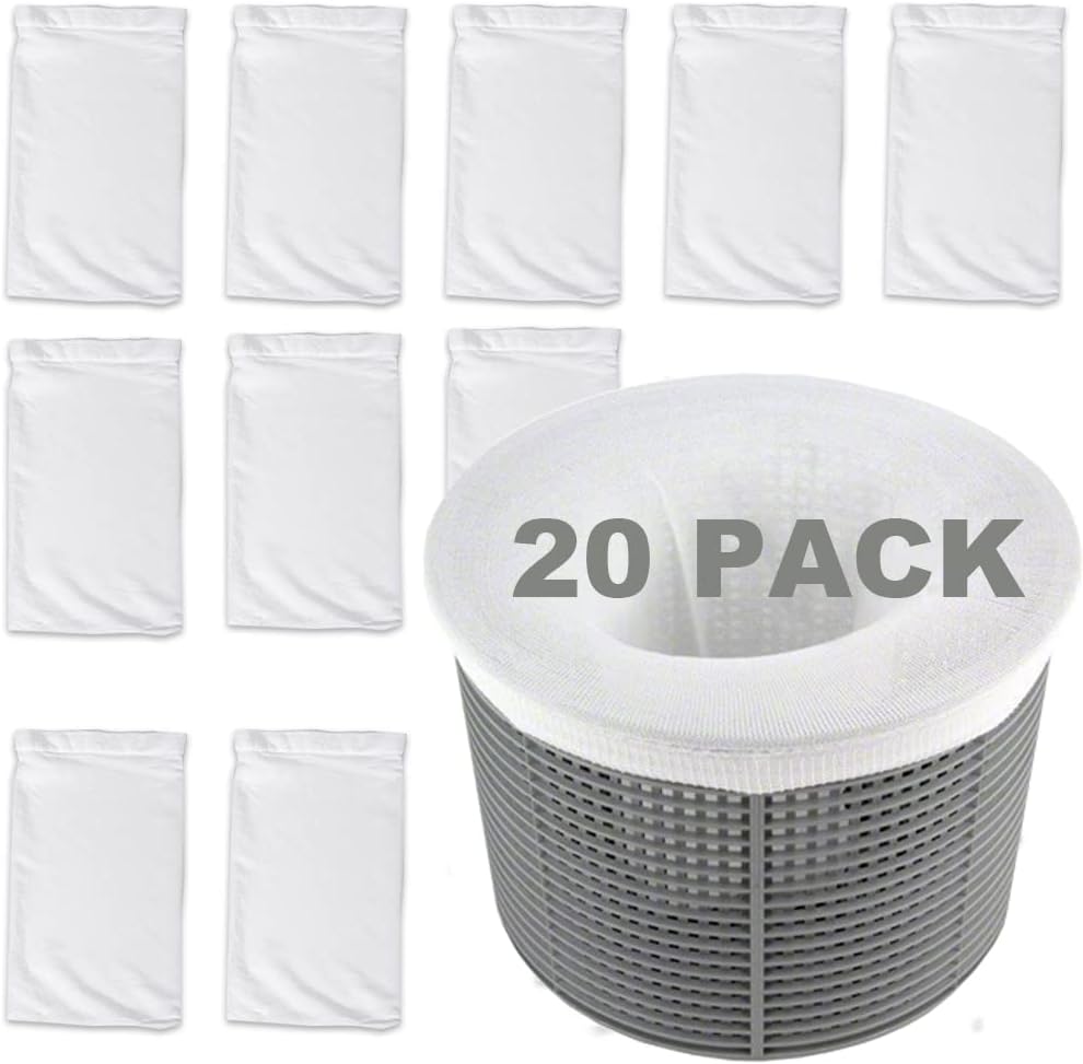 Amazon.com : DWFGG Pool Skimmer Socks,20 Pack Skimmer Basket Socks for ...