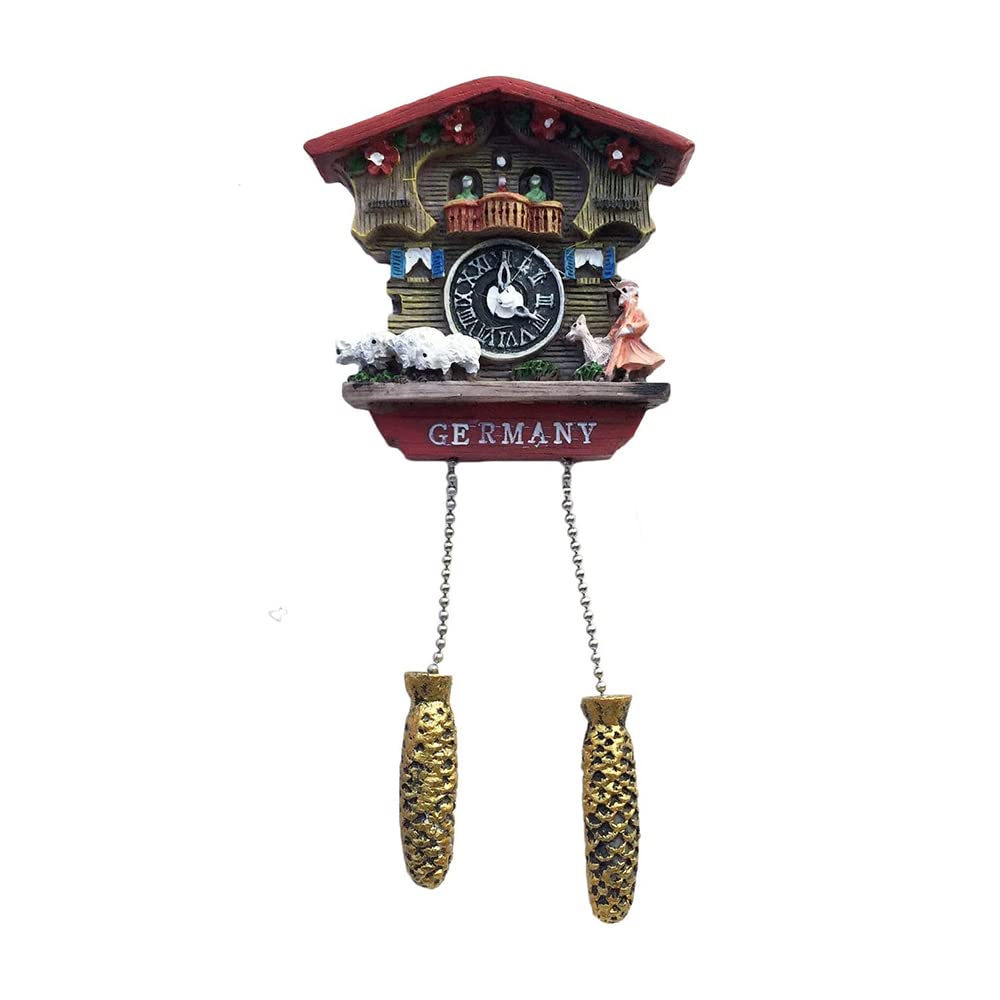 Amazon.com: 3D Germany Cuckoo Clock Refrigerator Fridge Magnet Tourist ...