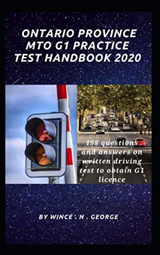 Ontario Province MTO G1 Practice Test Handbook 2020: 198 Questions and ...