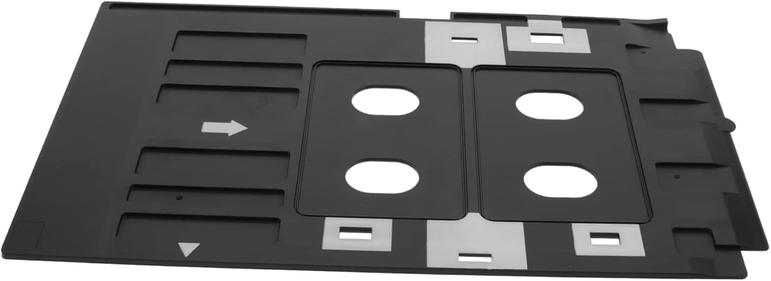 Amazon.com: PLAFOPE PVC Card Printer Tray Sturdy Reusable Id Card ...