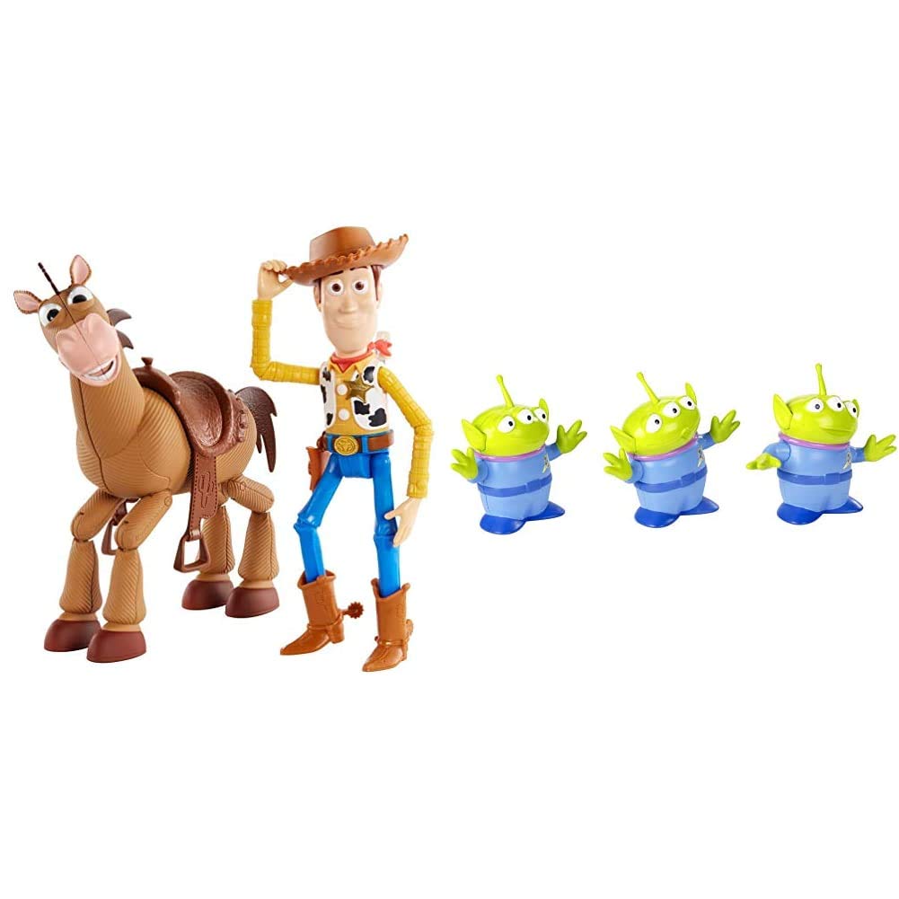 Buy Toy Story Disney Pixar Woody and Bullseye Adventure Pack & Disney ...