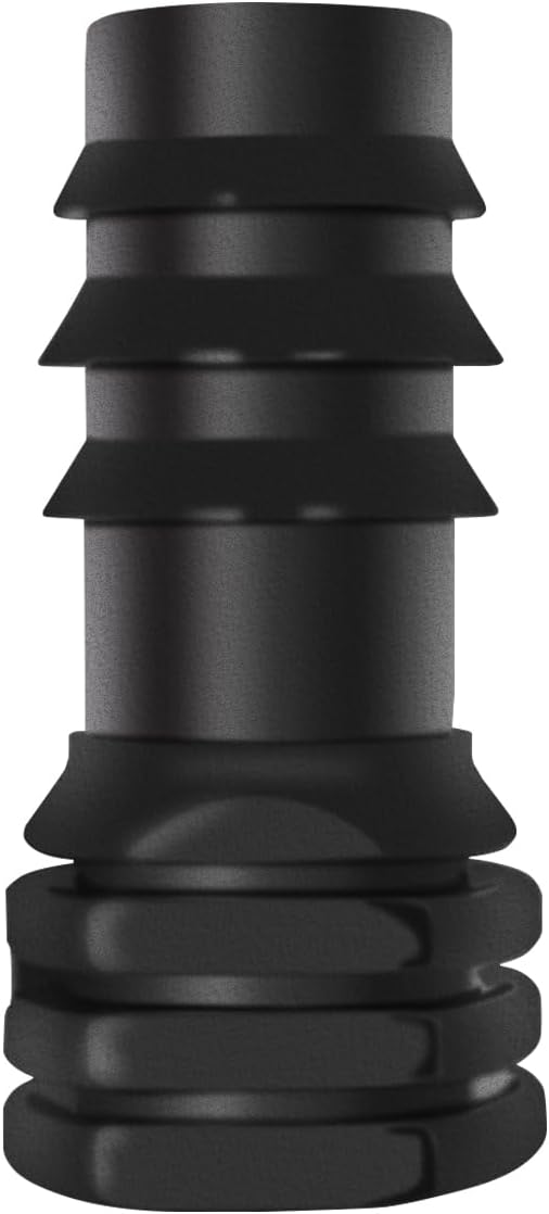 Amazon.com: 1/2 inch Drip Irrigation End Cap Fittings, Barbed End Plug ...