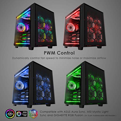 A ANIDEES AI Crystal Cube Mesh Front Panel AR V3 Dual Chamber Tempered ...