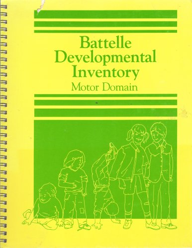 Battelle Developmental Inventory Motor Domain: Jean Newborg: Amazon.com: Books