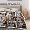 Amazon.com: Yoke Style Custom Blanket with Picture, Customized Throw ...