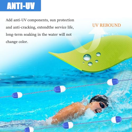 Pool Floating Line, Swimming Pool Safety Divider Rope, Lane Line Pool ...