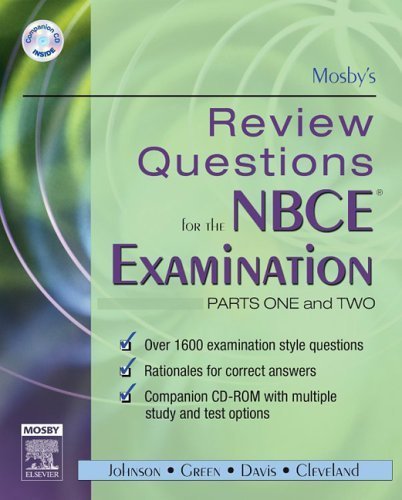 Mosby's Review Questions for the NBCE Examination: Parts I and II ...