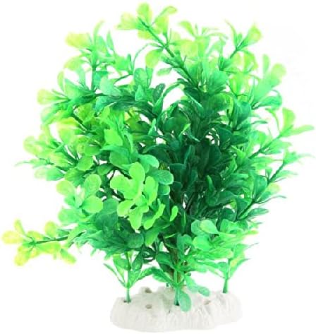 Amazon.com: Green Fake Plastic Water Plants for Fish Tank Aquarium ...