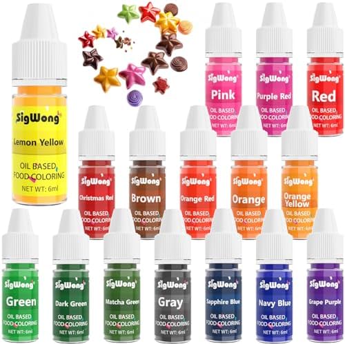 Amazon.com : Gel Food Coloring - 12 Colors Food Gel Coloring, Food ...