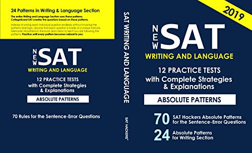 Amazon.com: New SAT Writing and Language 12 Practice Tests with ...
