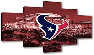 Amazon.com: Houston City Sports Texans Wall Art American Football ...