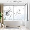 Amazon.com: Clear Security and Safety Window Film Shatterproof Adhesive ...