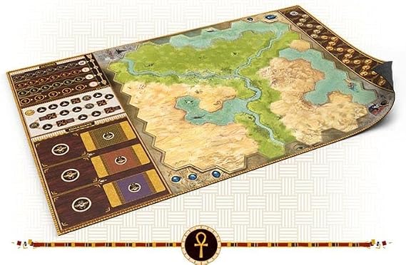 Amazon.com: Double-Sided Playmat for Ankh: Gods of Egypt Board Game by ...