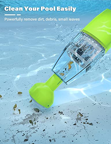 WYBOT Cordless Pool Vacuum Cleaner, Running Time 60 Min, Whirlpool ...