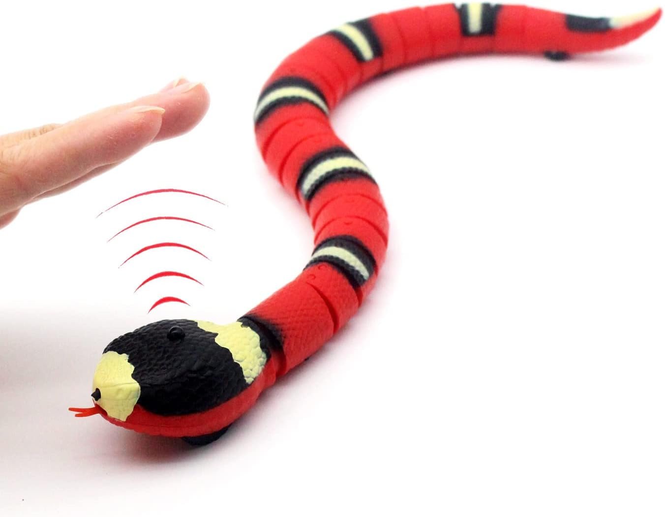 Amazon.com: Tipmant Realistic Induction Snake Infrared Sensor ...