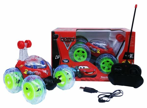 PLAY LAZA USB Rechargeable 360 Degree Rotation Racing RC Car with Stunt ...