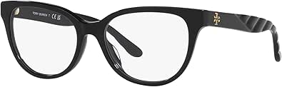 Amazon.com: Eyeglasses Tory Burch TY 2128 U 1709 Black : Clothing ...