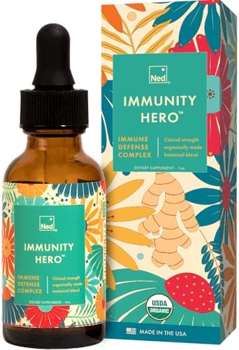 Amazon.com: Ned Immunity Hero™ - Organic, Herbal Immune Support ...