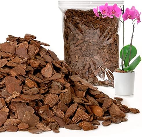 Amazon.com : 4 Quarts Orchid Bark for Plant, Orchid Potting Soil ...