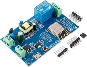 IDUINO ESP8266 WiFi Single Channel Relay Module ESP-12F AC/DC Power ...