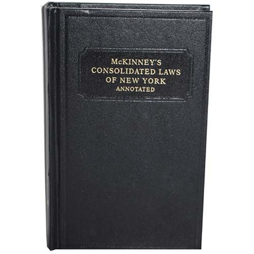 McKinney's Consolidated Laws of New York Annotated (Civil Practice Law ...