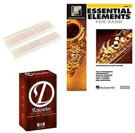 Amazon.com: Essential Elements 2000 Book 1 (Alto Saxophone) Deluxe with ...