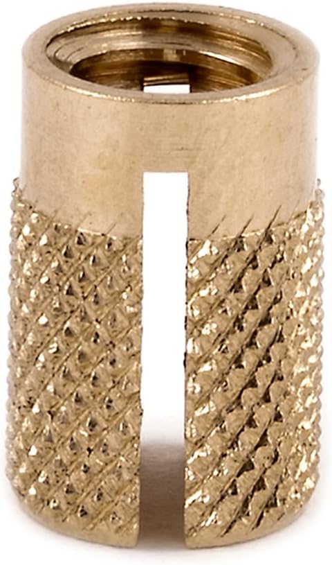 Amazon.com: E-Z LOK Threaded Insert for Plastic Flush Brass Thread ...