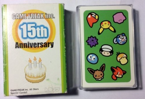 Game Freak Inc 15th Anniversary Special Playing Cards : Amazon.in: Toys ...