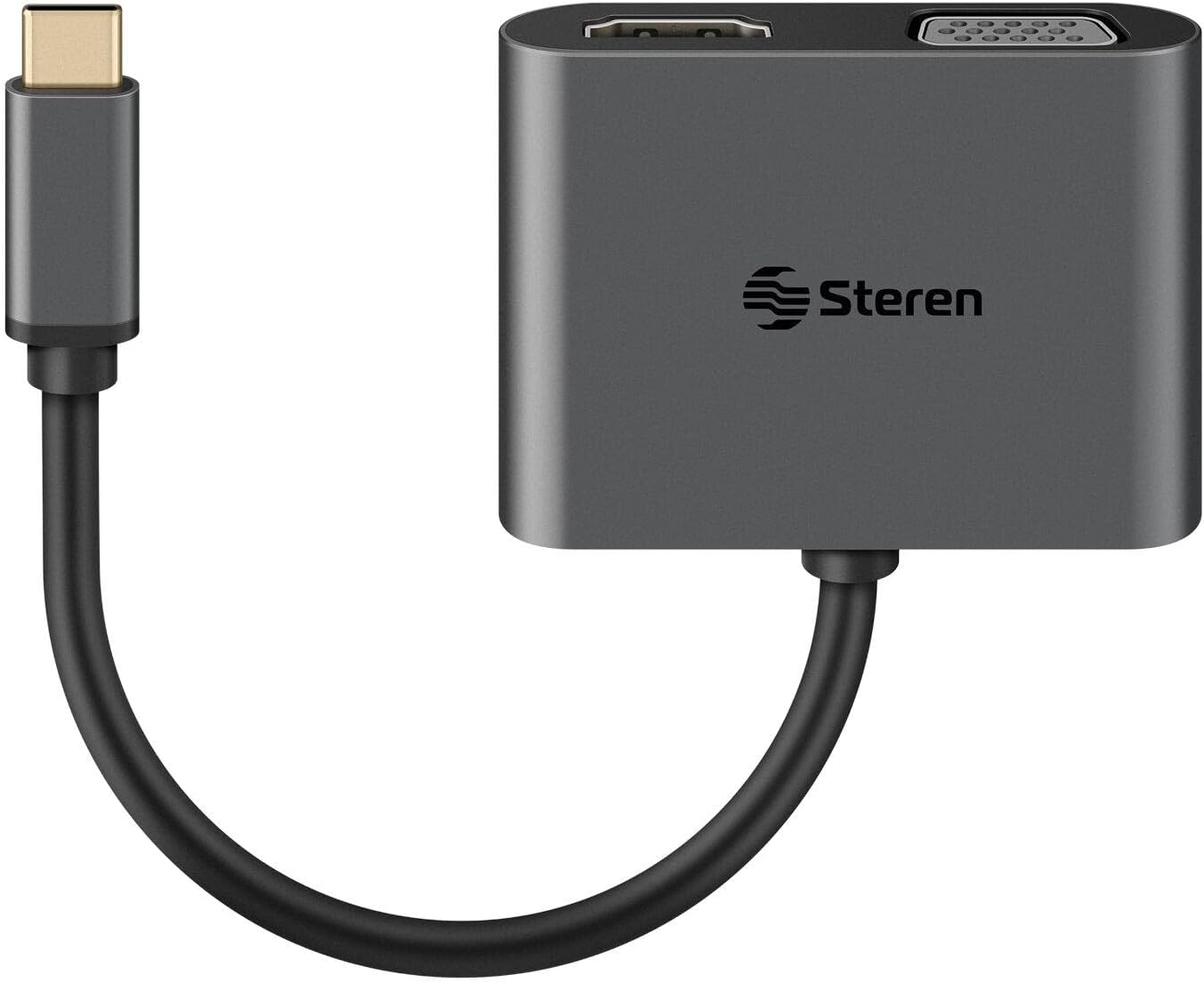 STEREN Adaptador USB C a HDMI / USB 3.0 / USB C. : Amazon.com.mx ...