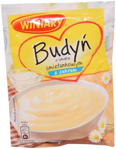 Amazon.com : Winiary Cream Flavored Budyn 60g (Pack of 5) : Grocery ...
