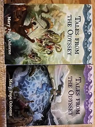 Tales from the Odyssey by Mary Pope Osborne Complete Set - 2 Volumes ...
