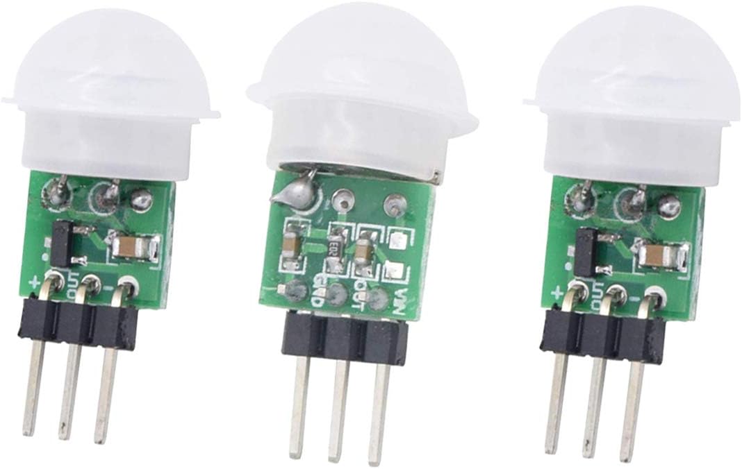 Hailege 3pcs AM312 Mini Pyroelectric PIR Human Sensor Module PIR ...
