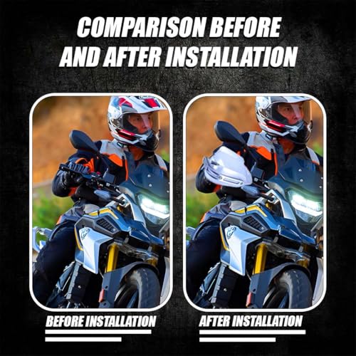 Universal Bike Hand Guards Protectors | Wind Deflector Made for Hand ...