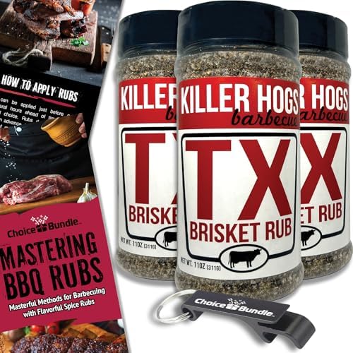 Amazon.com : Killer Hogs TX Brisket Rub - Texas Style Premium BBQ ...