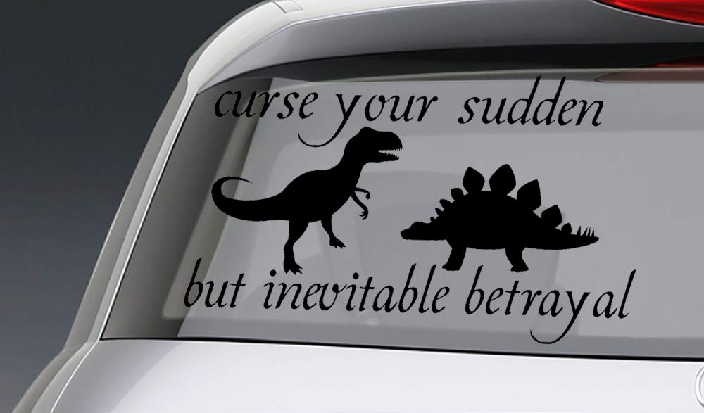 Amazon.com: Curse Your Sudden but Inevitable Betrayal Vinyl Decal ...