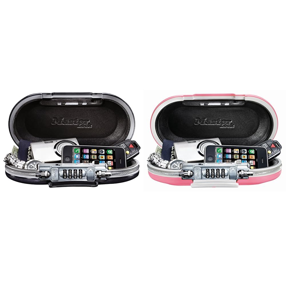 Amazon.com: Master Lock Portable Small Lock Box, Set Your Own ...