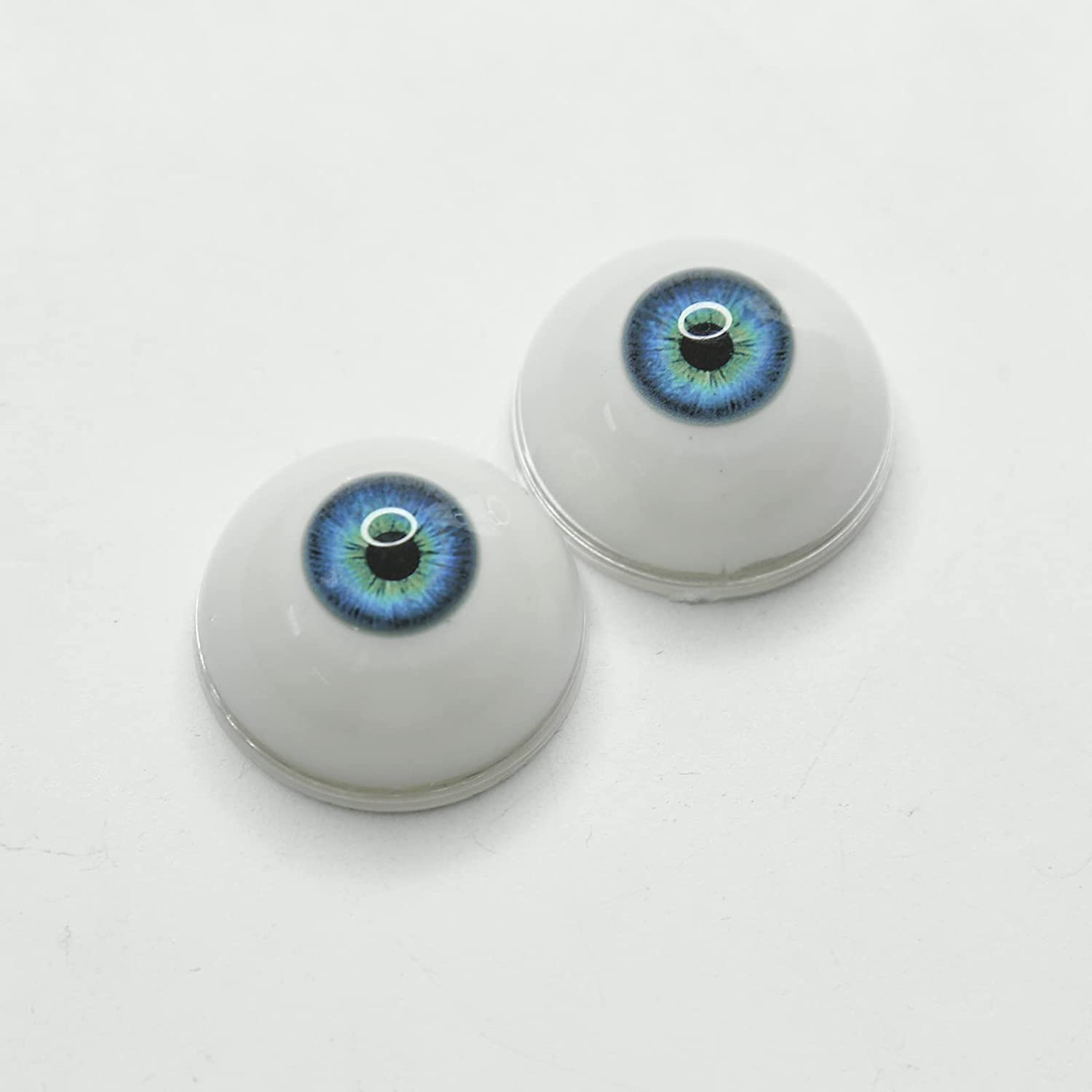 Amazon.com: 1 Pairs of Fake Eyeballs Diameter 1.3 inches semi-Circle ...