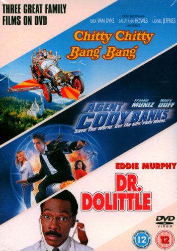 Amazon.com: Family Triple - Agent Cody Banks/Dr. Dolittle/Chitty Chitty ...