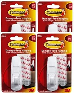 Amazon.com: Command Sticky Nail Sawtooth Hanger, 5-Pound by 3M Command ...