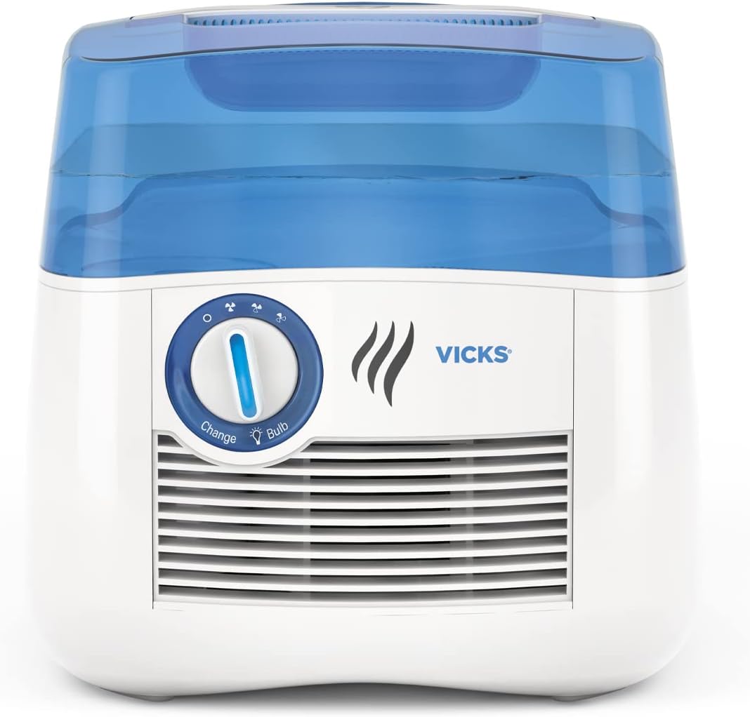 Amazon.com: Vicks Cool Mist Humidifier with UV light. Evaporative ...