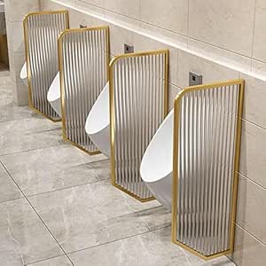 Amazon.com: Urinal Divider Screen Panel Toilet Partition, Hotel/Public Restroom Waterproof ...