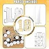 Amazon.com: 4ft Light Up Numbers 18 Large Numbers with Lights Bulbs ...