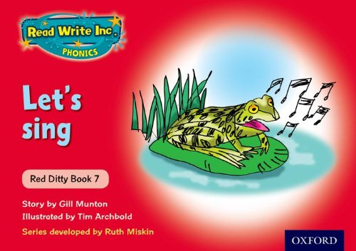 Read Write Inc. Phonics: Red Ditty Book 7 Let's Sing: Miskin, Ruth ...