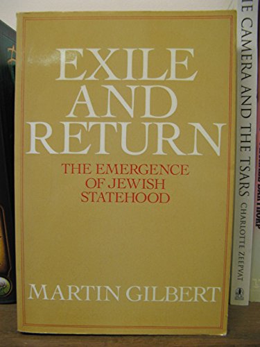 Exile and Return: Martin Gilbert: 9780297776239: Amazon.com: Books