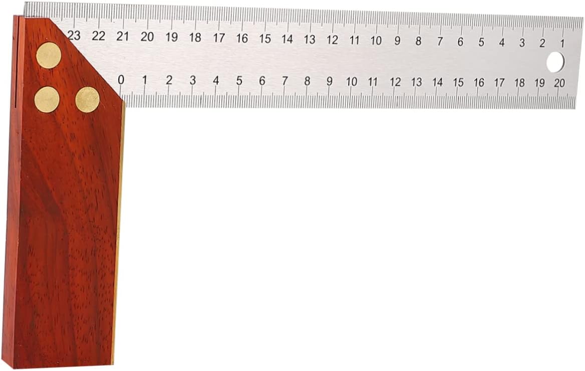 VILLFUL 90 Square Woodworking Angle Ruler L-Shaped Angle Ruler Multi ...