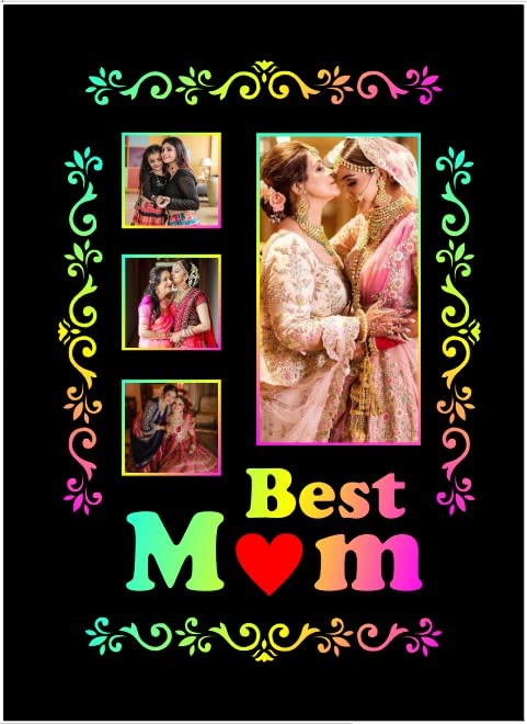 Klassie | Best Mom Customised Backlit LED Photo Frame| Unique Gift for ...